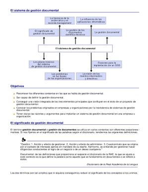 Completable En línea Qu es un sistema de gestin documental SGD