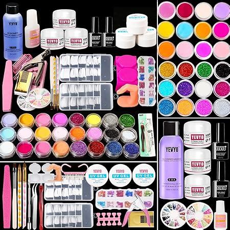 Amazon Nail Kit Set Professional Acrylic With Everything 12
