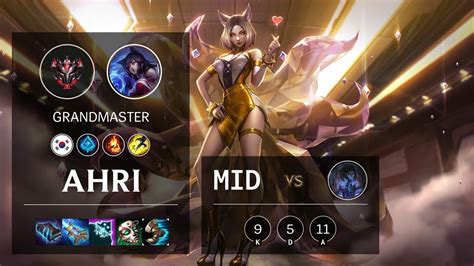 Ahri Mid Vs Sylas KR Grandmaster Patch 10 9 YouTube