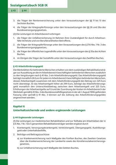 Sozialgesetzbuch SGB IX 1