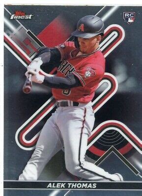 2022 Topps Finest 43 Alek Thomas RC Arizona Diamondbacks Rookie EBay
