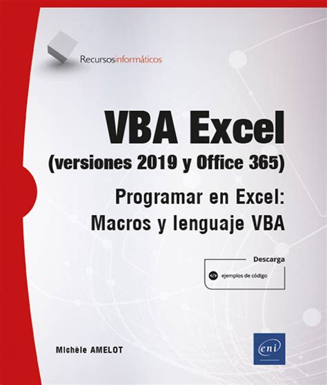 Libro VBA Excel Versiones 2019 Y Office 365 Programar En Excel