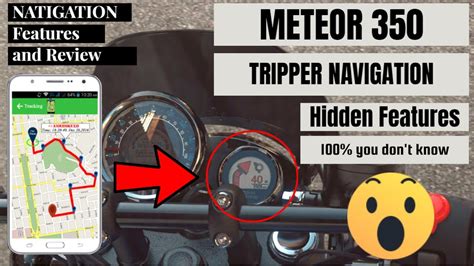 Royal Enfield Meteor Tripper Navigation Features Review
