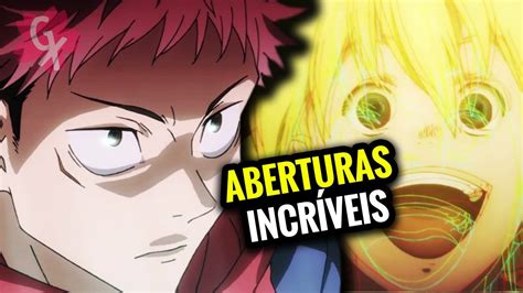 Melhores Aberturas Dos Animes De Youtube