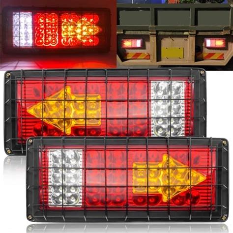 Amazon Ygmylandbb Truck Tail Light Bar Led Trailer Tail Lights