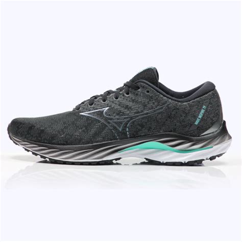 Mizuno Wave Inspire Men S Running Shoe Black Metallic Gray Biscay