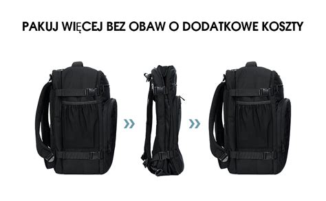 ECOHUB Ryanair Torba kabinowa 40x20x25 Plecak na bagaż podręczny