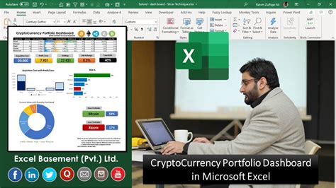 Cryptocurrency Portfolio Dashboard In Microsoft Excel Data Type