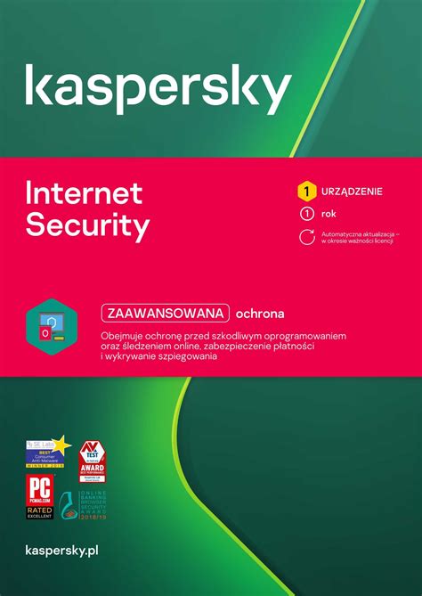 Antywirus Kaspersky Internet Security Multi Device PL Kasperski Siedlec
