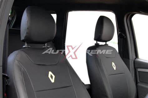 Capa De Couro Banco Renault Duster Oroch 2020 Encosto Traseiro