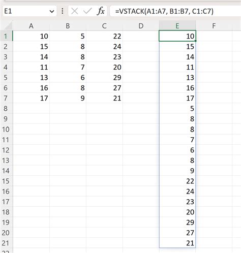 How Do You Convert Multiple Columns Into One Column In Excel