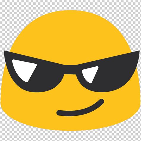 Free Cool Face With Pixel Glasses Emoji 20522258 PNG With Transparent