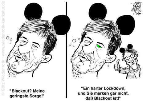 Karikatur Cartoon Satire Politik Wirtschaft Zeichnung Illustration