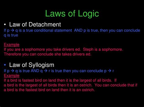 ppt laws of logic powerpoint presentation free download id 6924906