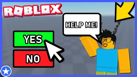 ROBLOX Dialog System Tutorial YouTube
