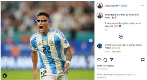 El Sorpresivo Posteo Del Chiqui Tapia Para Lautaro Mart Nez Torito