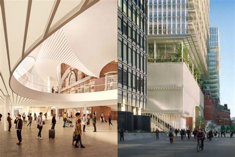 Herzog De Meuron Images Of Controversial Liverpool St Station Scheme