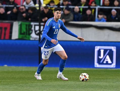 Alessandro Bastoni Celebrates Italy EURO 2024 Win Vs Albania