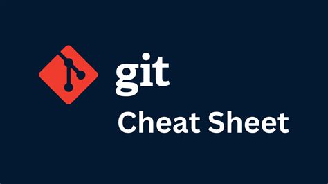 git cheat sheet