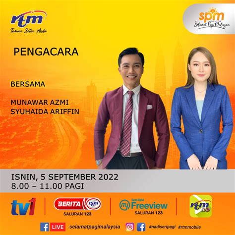 RTM Malaysia On Twitter SELAMAT PAGI MALAYSIA EDISI ISNIN 5 SEPTEMBER