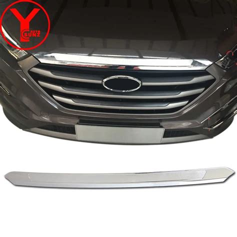 YCSUNZ ABS Bug Shields For Hyundai TUCSON 2016 Accessories Chrome