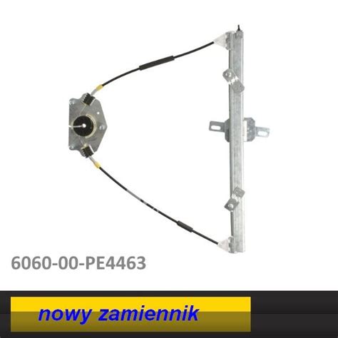 mechanizm podnoszenia szyby Peugeot 407 lewy przód elektryczny nowy