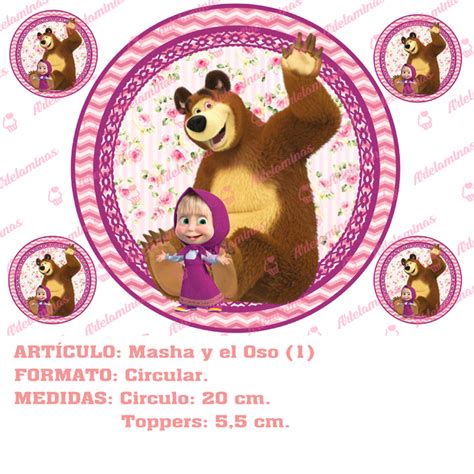 Topper Para Torta Masha Y El Oso Lupon Gov Ph