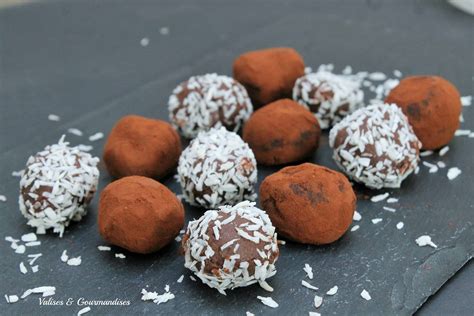 Truffes au chocolat faciles 2 ingrédients Valises Gourmandises