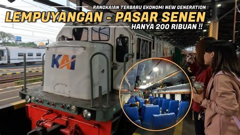YOGYAKARTA JAKARTA Kereta Api Gaya Baru Malam Selatan Rangakain