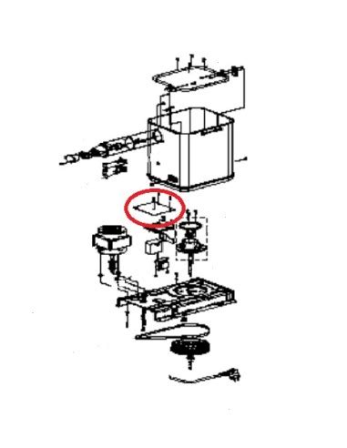 Platine de Puissance pour Machine à Pain QD782A Riviera Bar