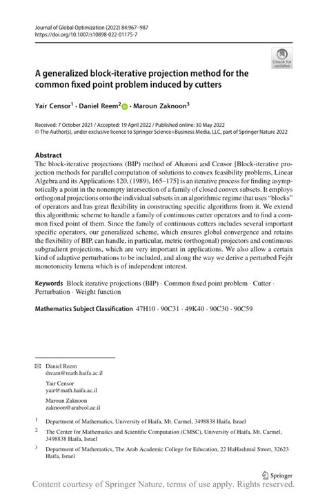 a generalized block iterative projection method for the common fixed point problem induced by
