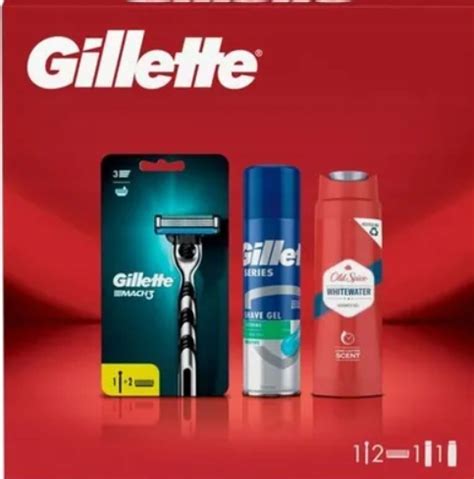 ZESTAW PREZENTOWY GILLETTE MACH 3 ŻEL OLD SPICE 14311423781 Allegro pl