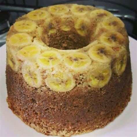 Bolo De Banana Integral Aveia E Canela