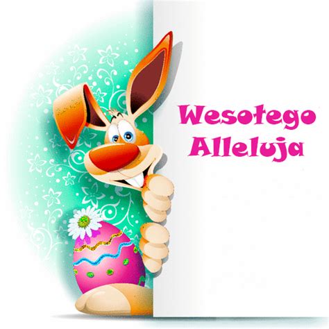Wesołego Alleluja GIFy Animowane kartki z życzeniami USAGIF