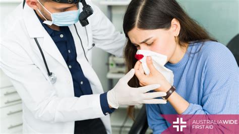 First Aid For Nose Bleeds