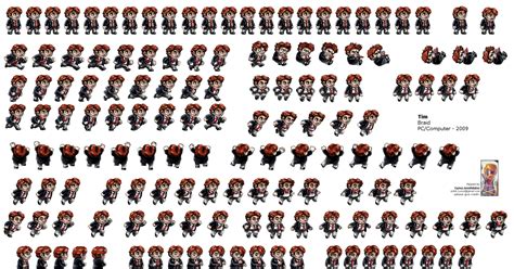 Pixel Character Sprite Sheet Here S A Typical Canvas Set Up For A 16