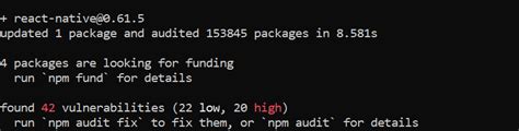 Unable To Create A New Project Using Npx React Native Init Projectname