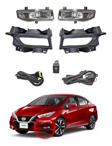 Faros Auxiliar Versa 2020 2021 2022 Kit Instalación Completo Cuotas