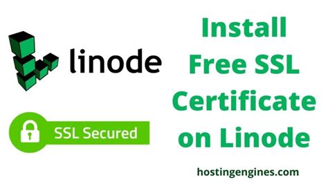 How To Install Let S Encrypt Free SSL Certificate On Linode Server
