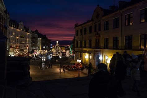 Wallpaper City Street Cityscape Night Road Evening Town