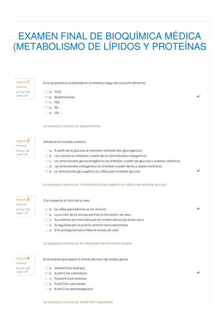 Examen Final De Bioqu Mica M Dica Briggitte Yamil Suarez Esteban Udocz