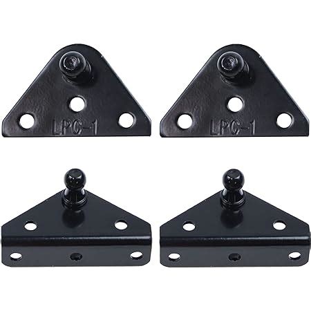 Amazon Small Flat Lift Support Bracket Powder Coated Black