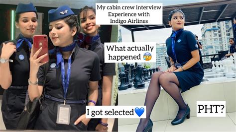 My Cabin Crew Interview With Indigo Airline Air Hostess Interview All