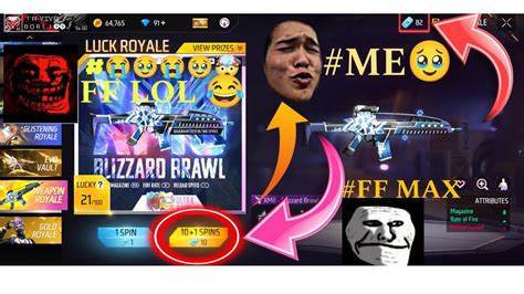 Free Fire New Weapon Royal Spin Video Ff New Weapon Royal Spin Ff