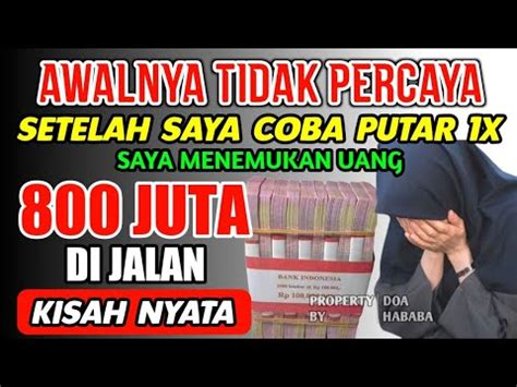 KISAH NYATA Putar 7 Menit Jangan Panik Jika Anda Yang Kirim Uang 800