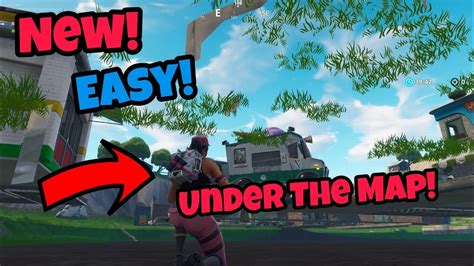 Fortnite Glitches Season Easy Method Under The Map God Mode Ps