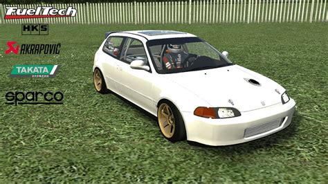 Lfs Live For Speed Honda Civic K Turbo Cv Best Mod Lfs Vtec