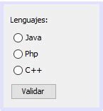 Validar Jradiobutton En Java Netbeans Botones De Opci N