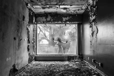 Models Strip Naked Inside Derelict Power Stations And Mental Asylums