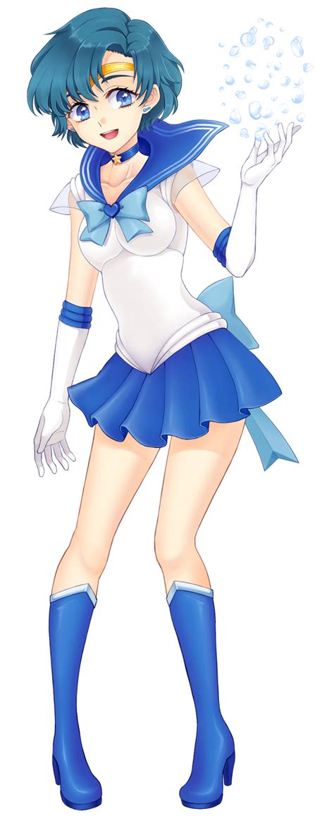 Safebooru 1girl Back Bow Bangs Bishoujo Senshi Sailor Moon Blue Bow Blue Choker Blue Eyes Blue